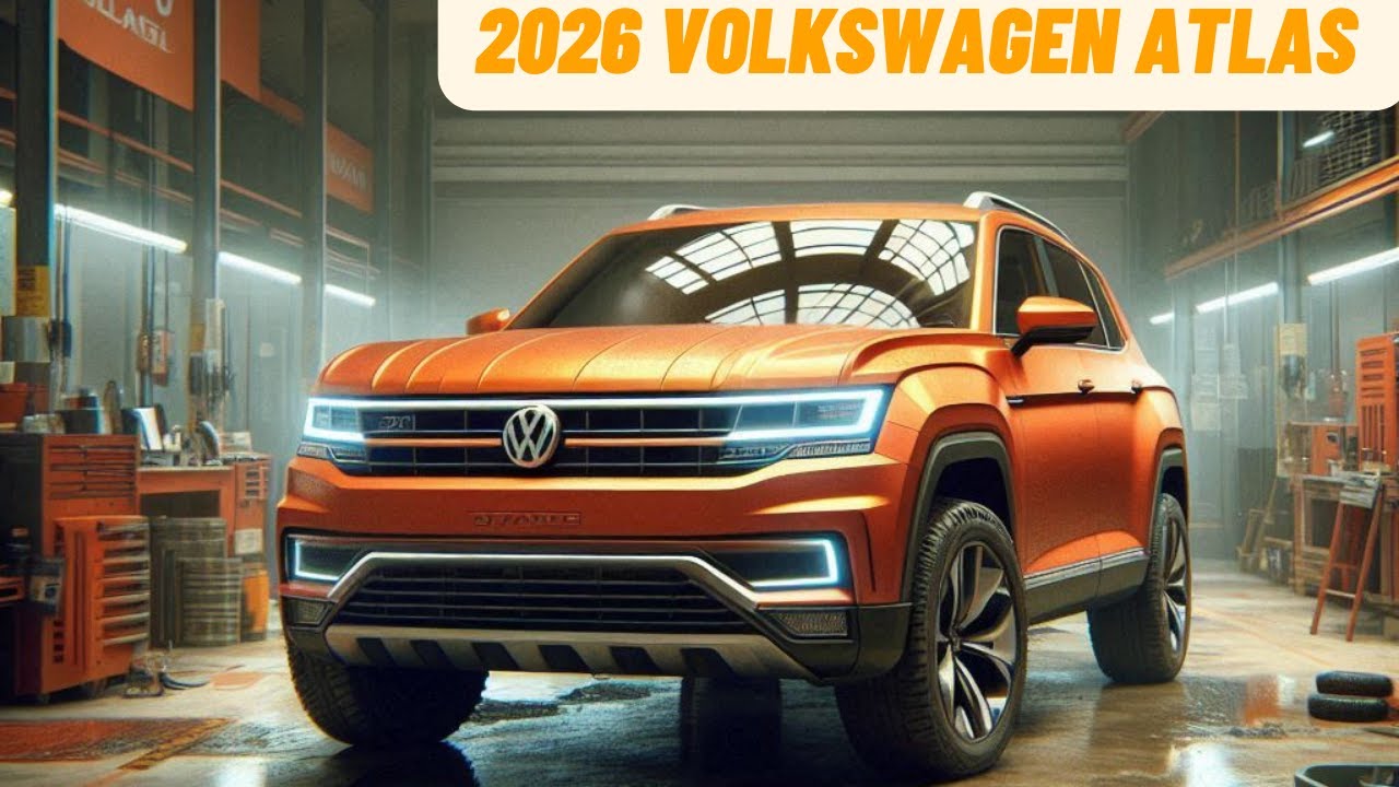 NEXT GEN 2026 Volkswagen Atlas Official Reveal - FIRST LOOK! Interior ...