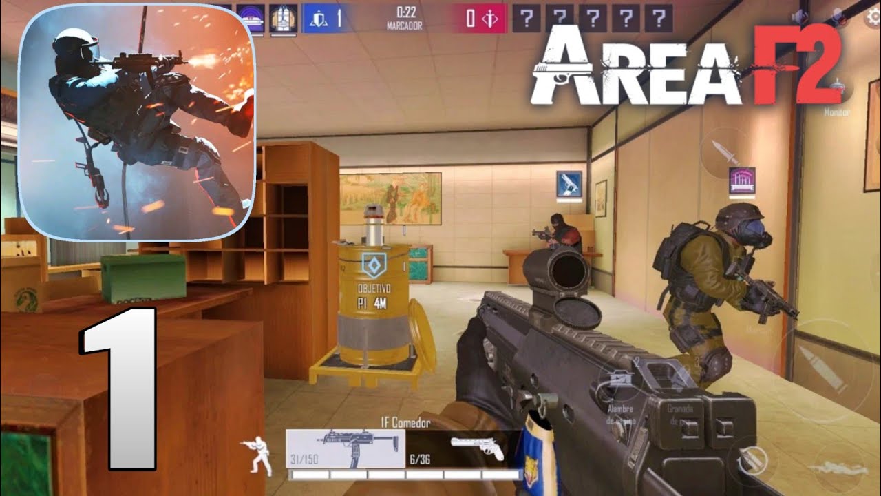 Area F2 Gameplay Walkthrough Part 1 - The Beginning - YouTube