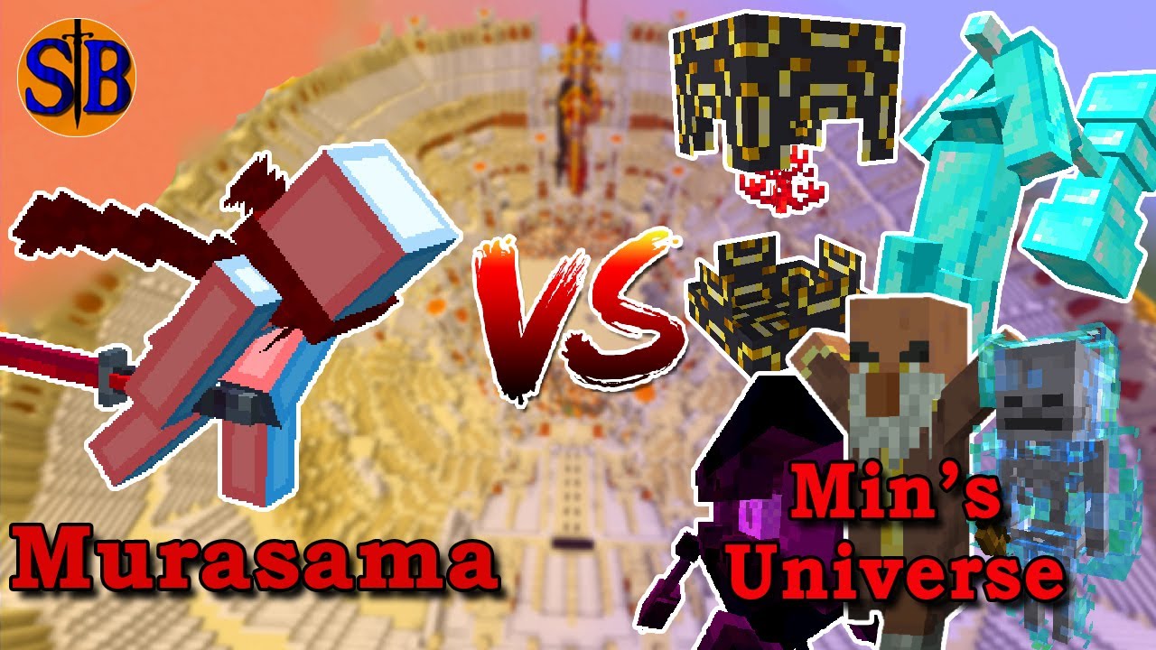Murasama VS Min's Universe | Minecraft Mob Battle - YouTube