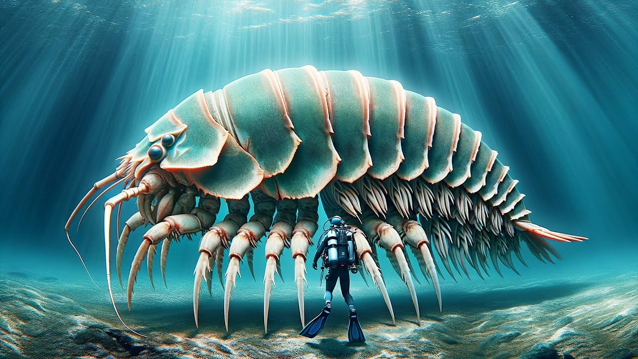 This is Living Alien! - Deep Sea Isopod - YouTube