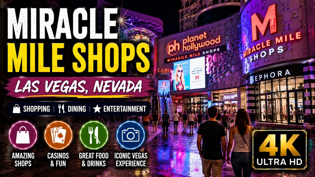Miracle Mile Shops - Las Vegas, Nevada | Walkthrough - YouTube