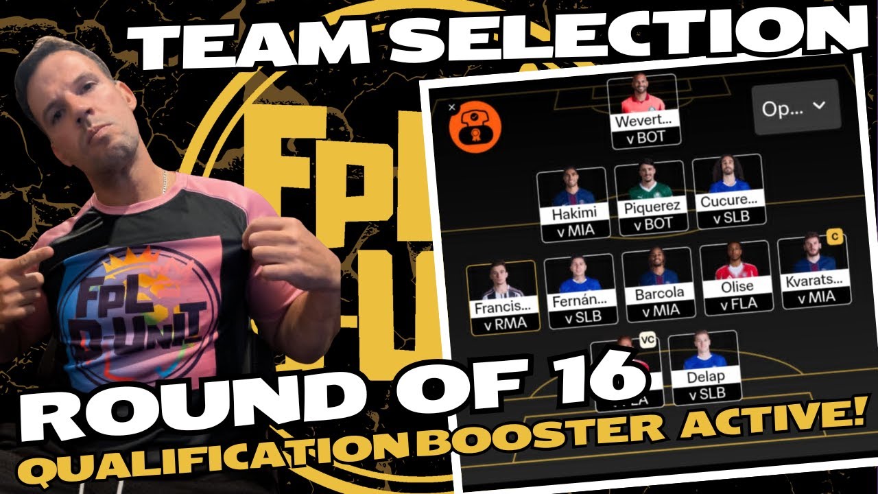 QUALIFICATION BOOSTER ACTIVE! RO16 TEAM SELECTION+MD3 LESSONS - CLUB ...