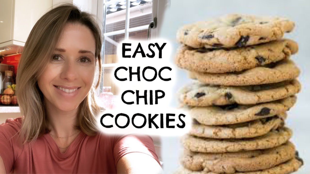 EASY CHOC CHIP COOKIES | COOKING WITH KERRY | KERRY WHELPDALE - YouTube