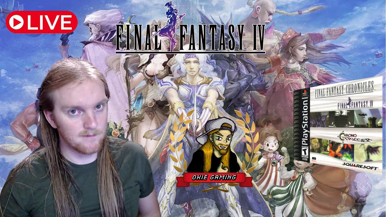 FF IV First Ever Playthrough!/PS1 Part 1 - YouTube