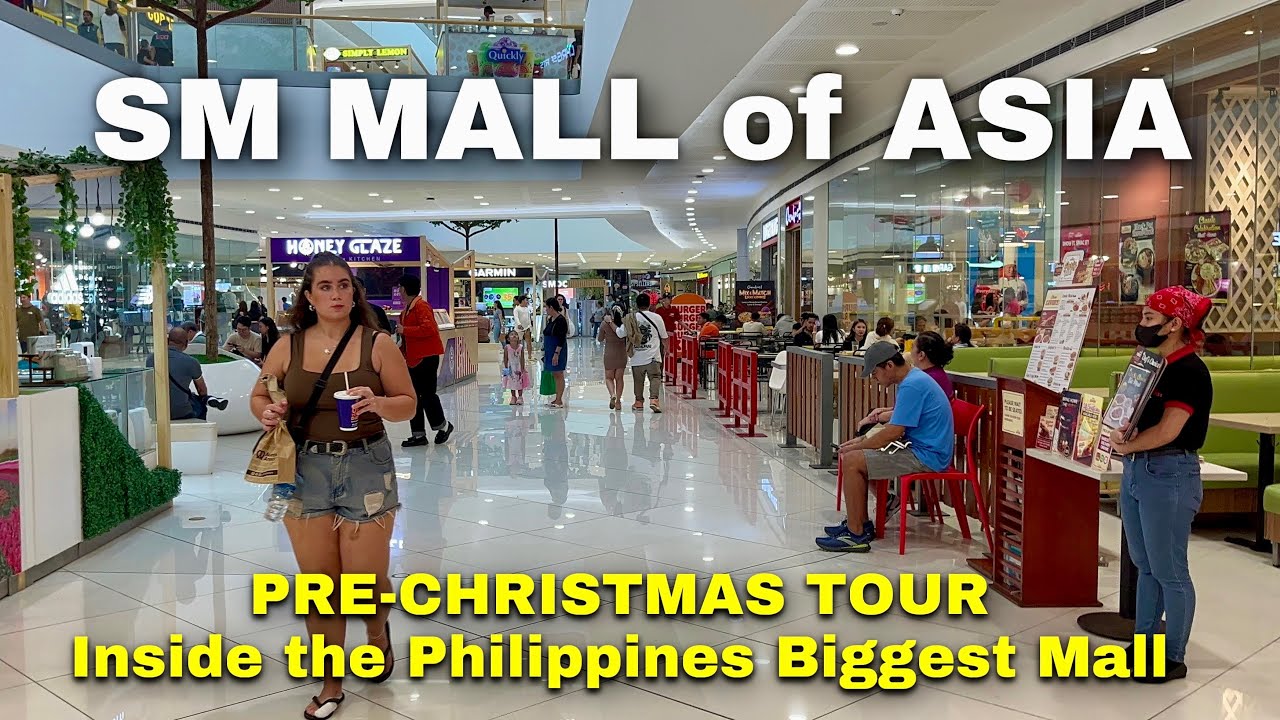 SM MALL OF ASIA - PRE CHRISTMAS TOUR | Biggest Shopping Mall in the ...
