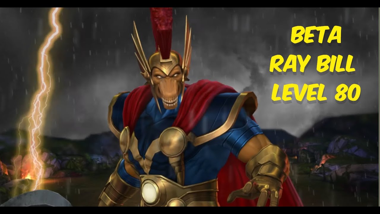 BETA RAY BILL | LEVEL 80 | Marvel Future Fight - MFF - YouTube