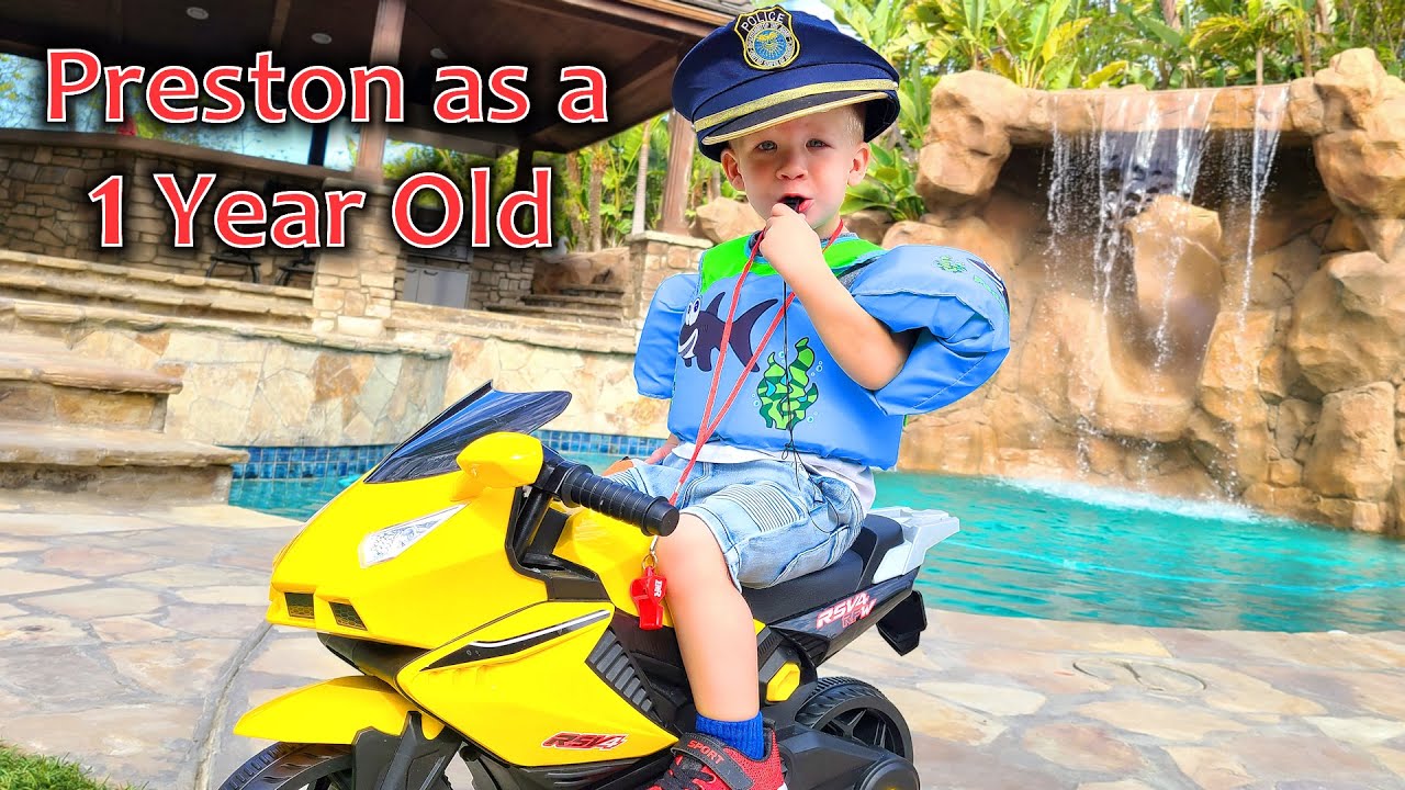 Preston's Greatest Accomplishments as a 1 Year Old!!! - YouTube