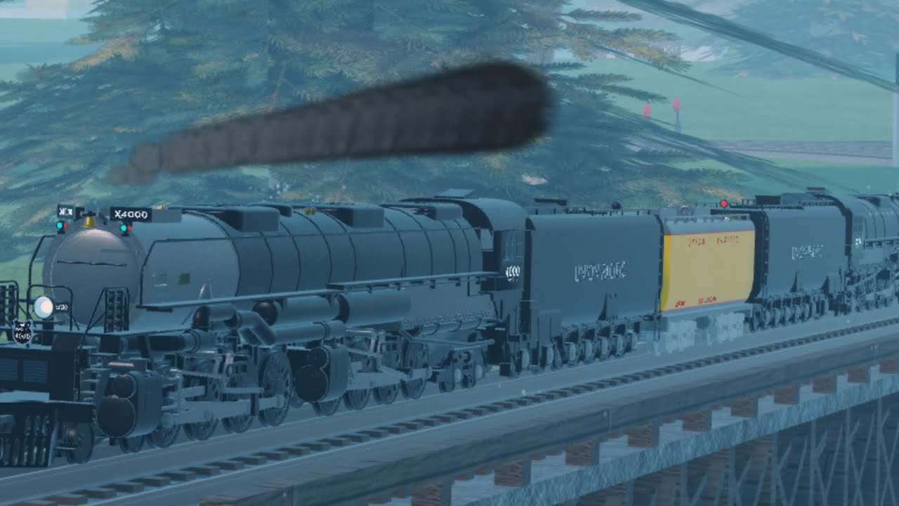 Ro Scale Central Railroad Union Pacific Quintuplex locomotive - YouTube