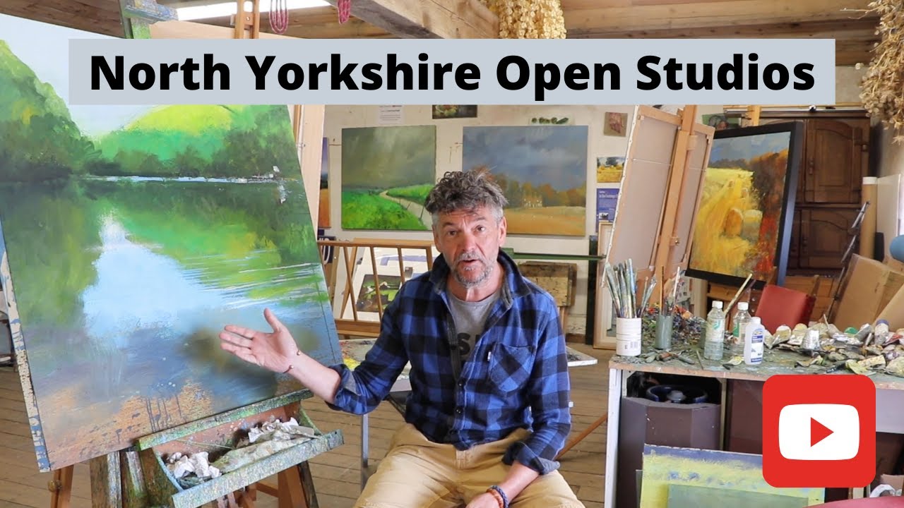 North Yorkshire Open Studios - a tour of David Stead Studio - YouTube