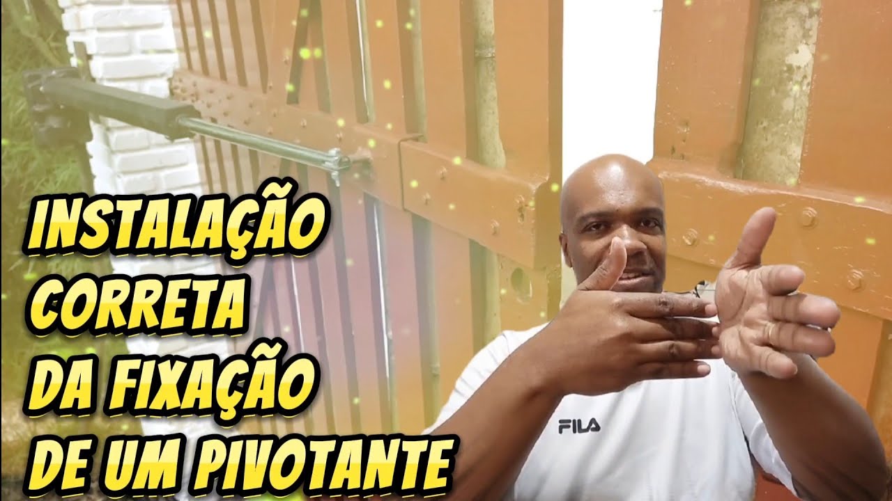 Segredo da FIXAÇÃO de um motor PIVOTANTE, muitas DICAS para uma ...