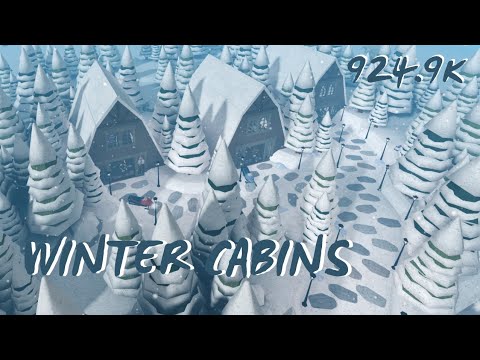 Winter Cabins | 924.9K | Roblox | Bloxburg - YouTube