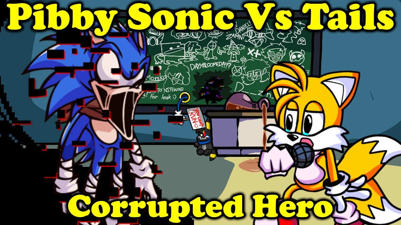 FNF | Pibby Sonic Vs Tails | Corrupted Hero - Pibby Corrupted | Mods ...