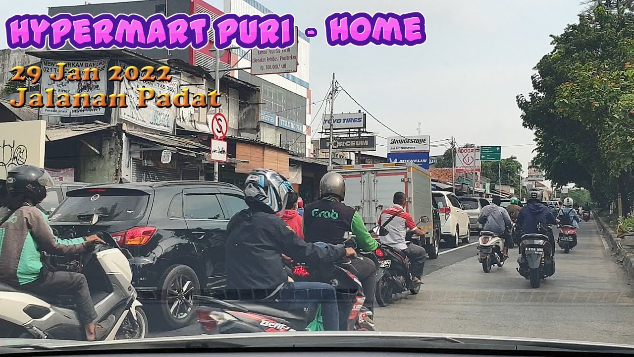 29 JANUARI 2022 - HYPERMART PURI KE RUMAH - JALANAN PADAT #MLFDV - YouTube