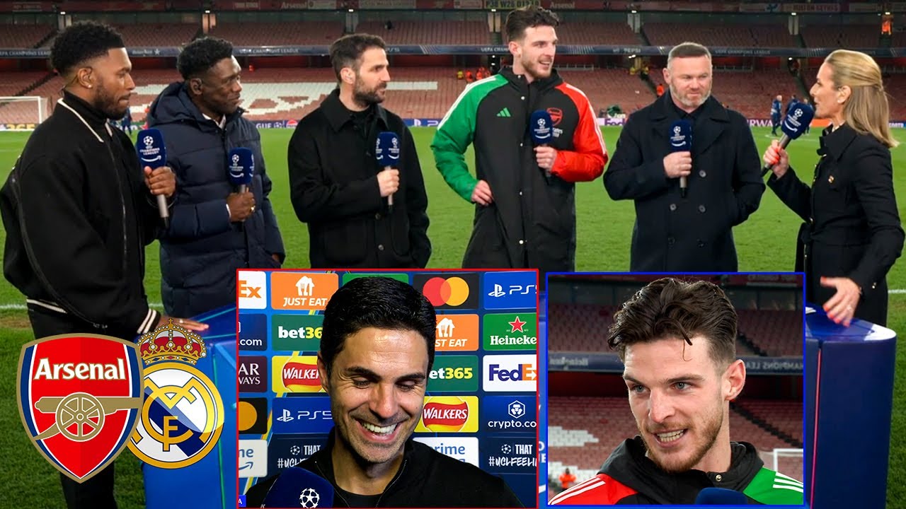 Arsenal vs Real Madrid 3-0 Declan Rice Talks About His Jaw-Dropping ...