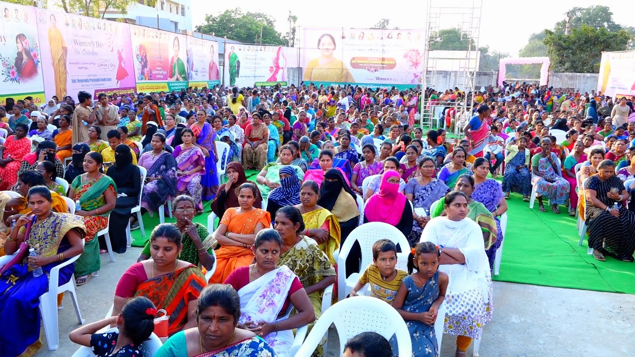 INTERNATIONAL WOMENS DAY CELEBRATIONS WITH VEMIREDDY PRASANTHI REDDY ...