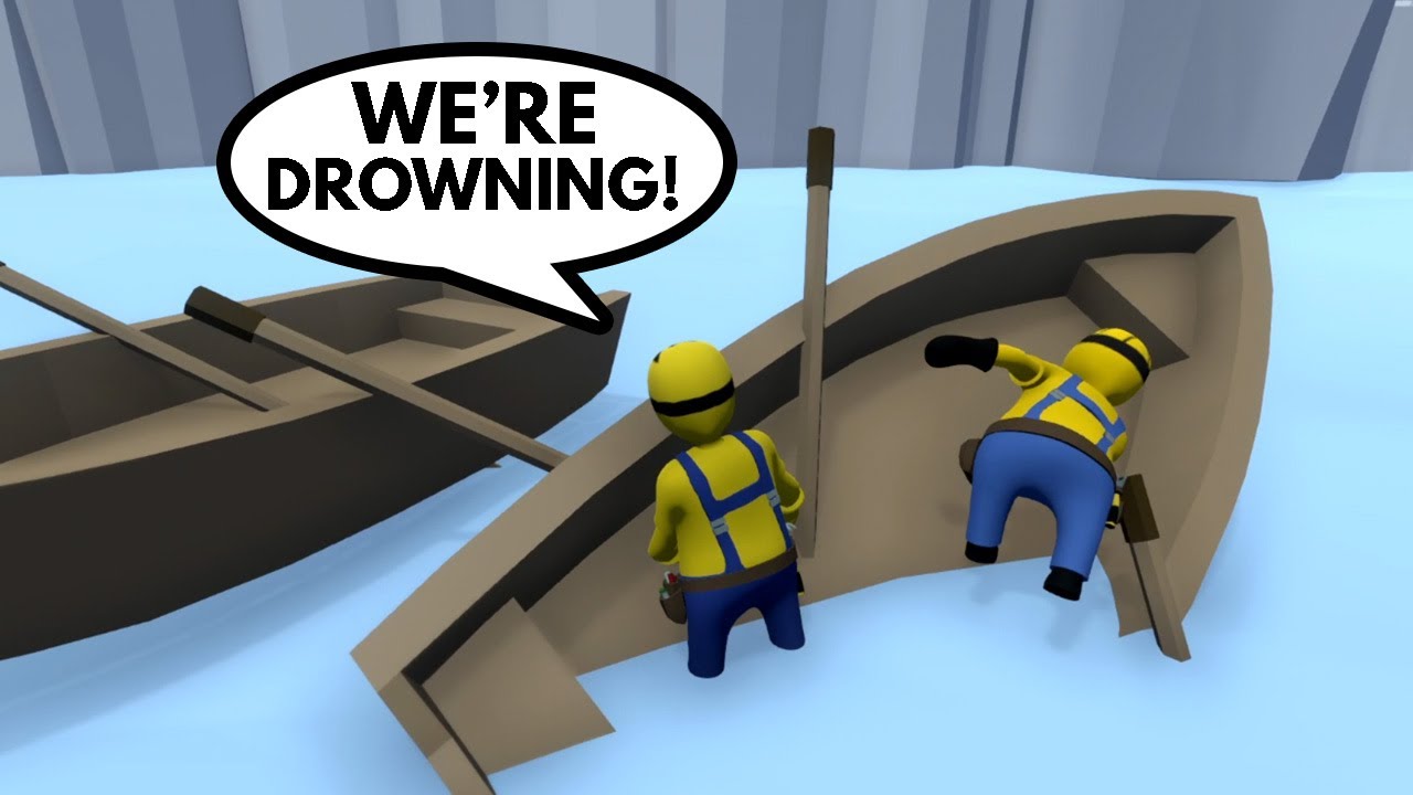 Minions Surviving the Ultimate Boat Fail in Human Fall Flat - YouTube