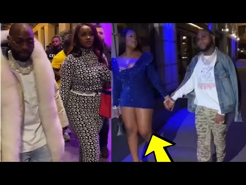 Davido And Chef Chi Outing In London As He Shares Loved Up Video With ...