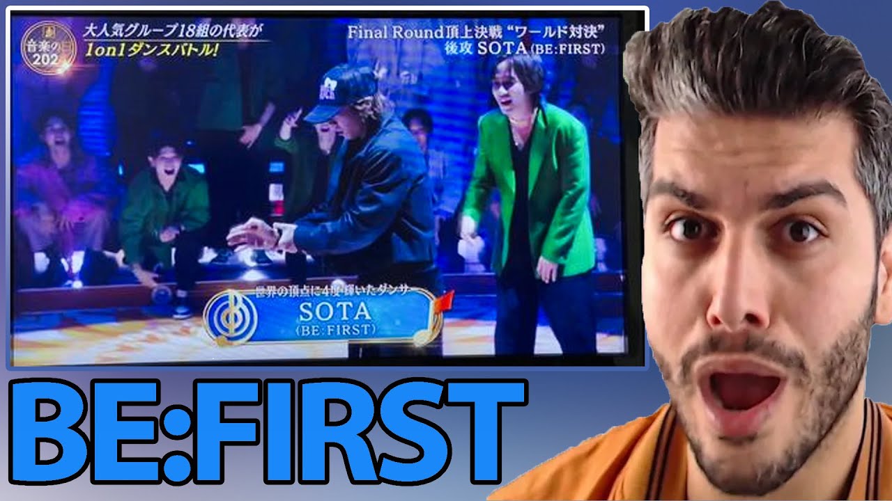 音楽の日2024 1on1 ダンスバトル (SOTA Be:First) REACTION - YouTube