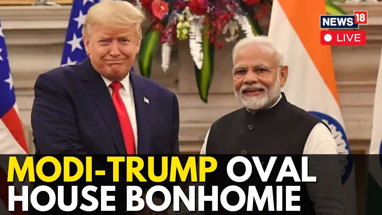 PM Modi LIVE | PM Modi In USA | PM Modi Meets Donald Trump At Oval ...