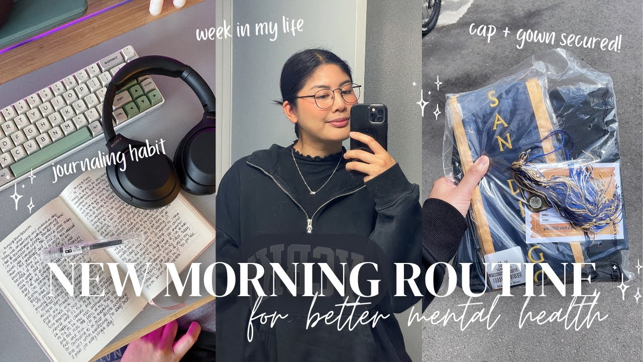 STARTING A NEW MORNING ROUTINE | prioritizing my mental health everyday ...
