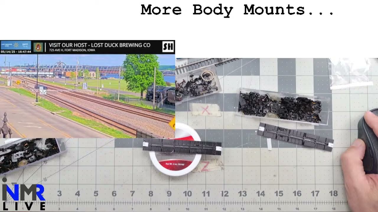 Ian Model Railroading Live's Live broadcast - YouTube