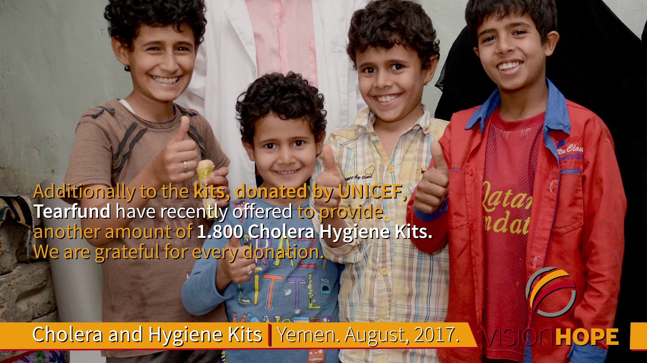Cholera and Hygiene Kits | Yemen. August 2017. - YouTube