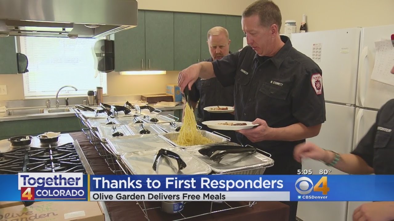 First Responders Thanked With Catered Lunch Tradition - YouTube