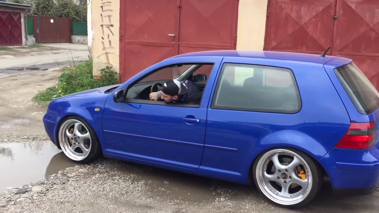 First run H&R Deep Vw golf 4 gti - YouTube