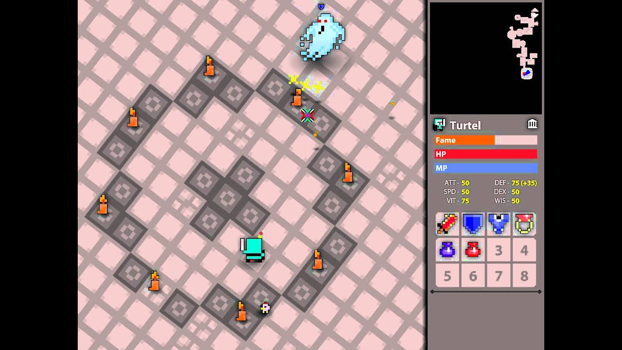 ROTMG: Fire Sword!!!!! UDL boss (Septavius) - YouTube