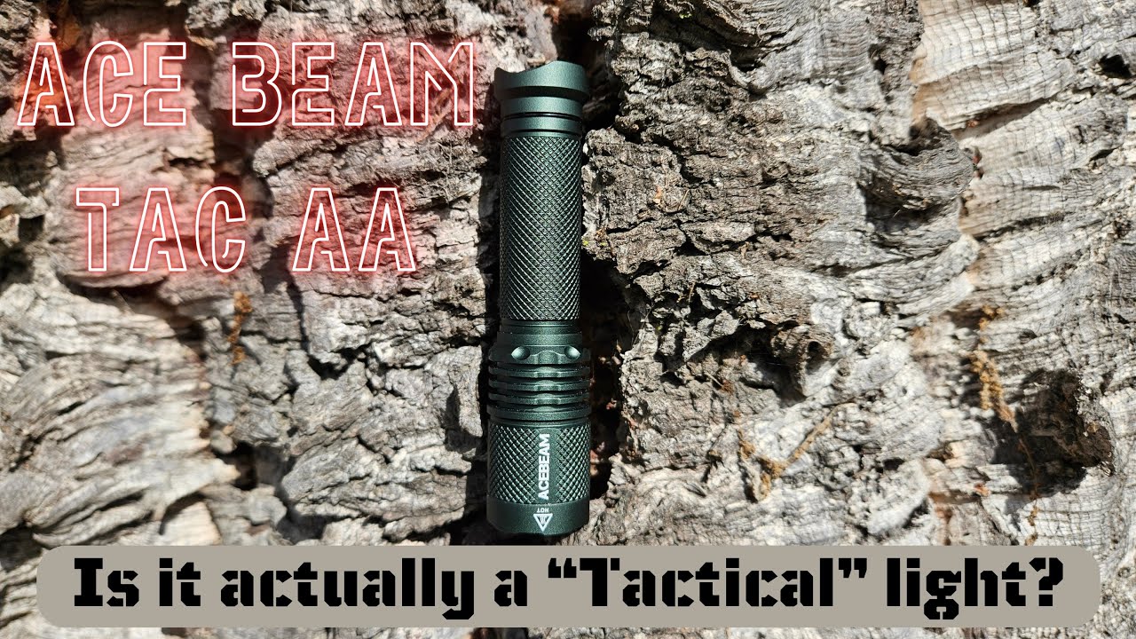 Acebeam Tac AA - Is It The Best Pocketsized Tactical Flashlight? - YouTube