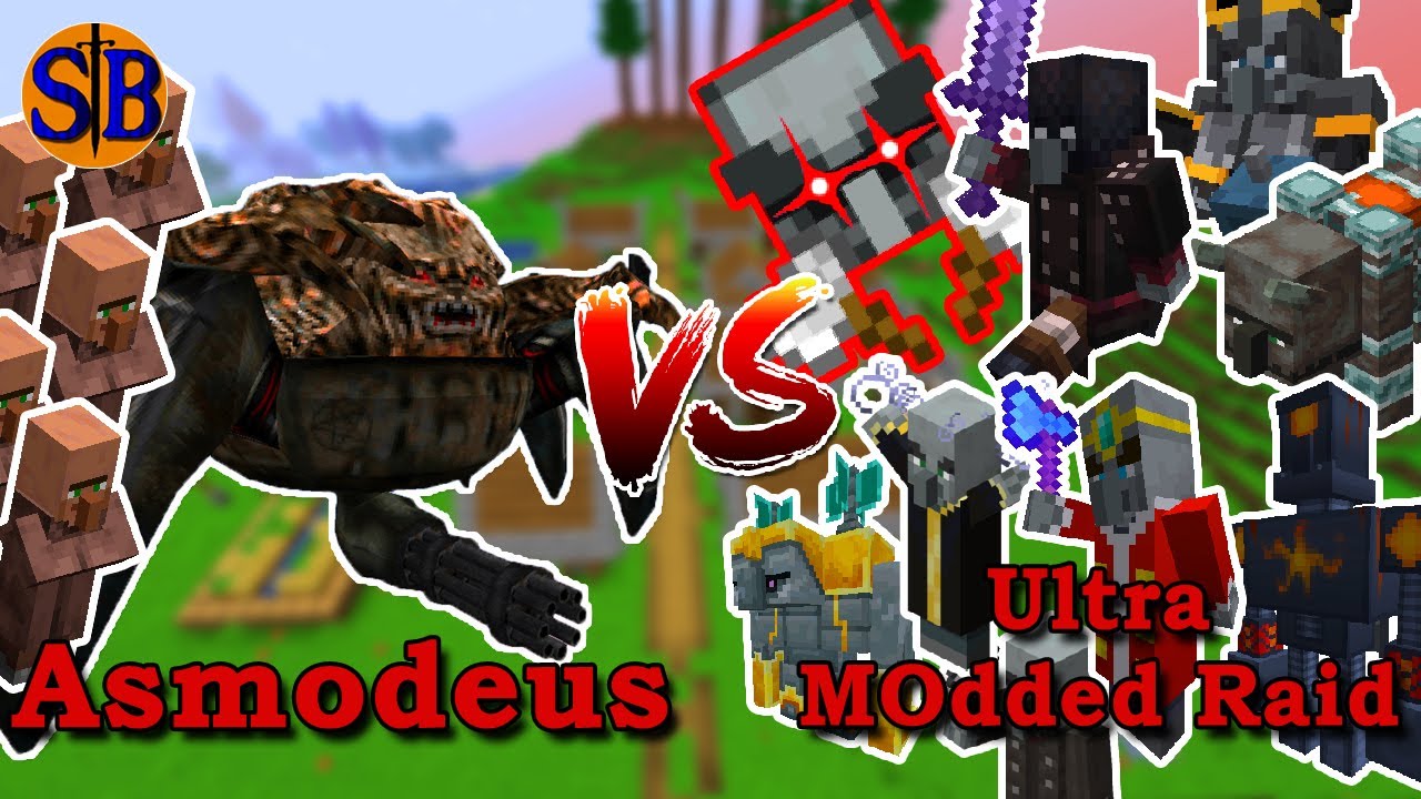 Can the ASMODEUS (Lycanite mobs) Defend Against an Ultra Modded Raid ...