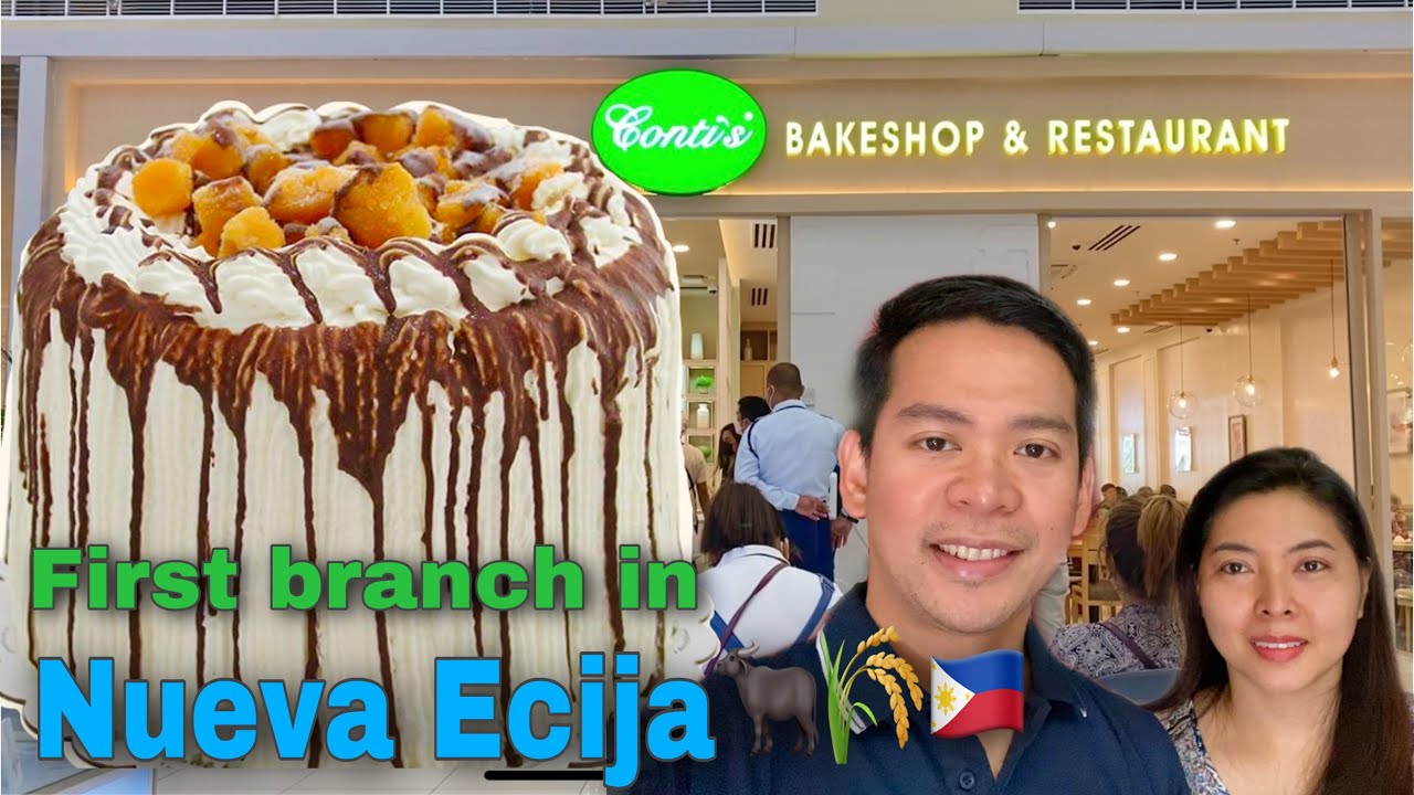 The First Branch of Conti’s Bakeshop & Restaurant in Nueva Ecija - YouTube