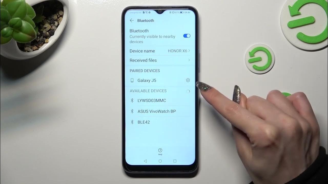 How to Connect Bluetooth Device in Honor X6 - Pair via Bluetooth - YouTube