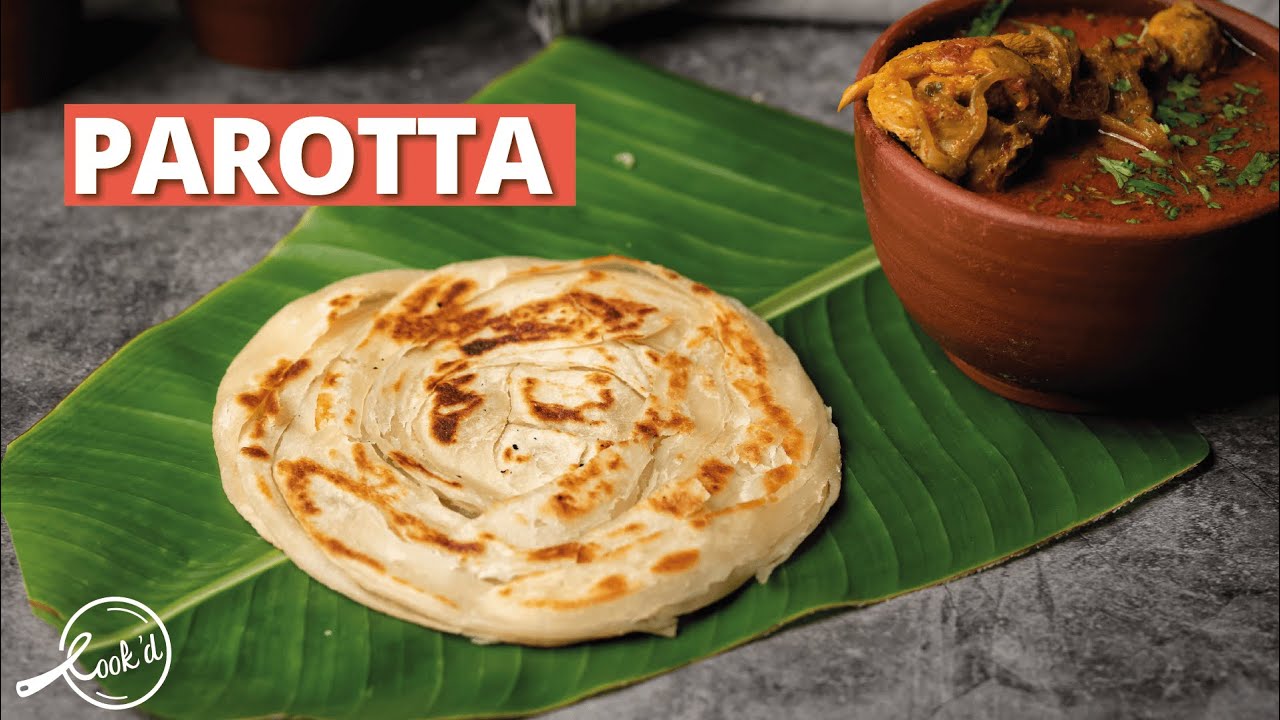 Soft Parotta Recipe | Without Spinning Easy Malabar Parotta Recipe at ...