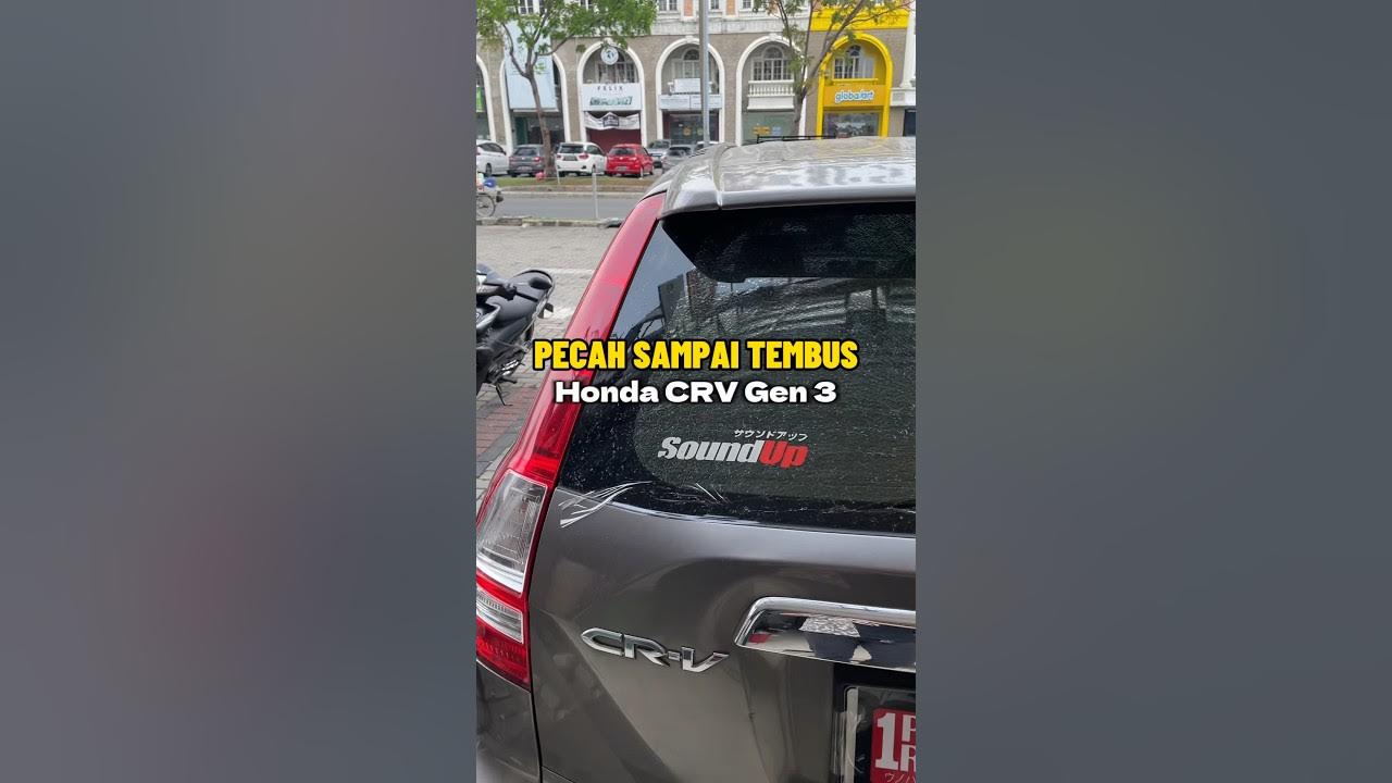 CRV vs Truk | Ganti Kaca Depan Honda CRV Gen 3 di unoPart ID Cuma 1-JUTAAN Murah Bergaransi Pula ...