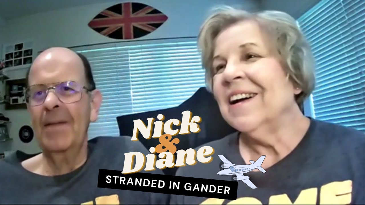 COME FROM AWAY INTERVIEW with Nick and Diane Marson 💙💛 ️🌏 STRANDED ...