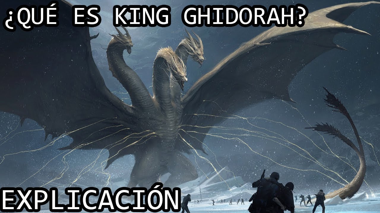 ¿Qué es King Ghidorah? EXPLICACIÓN | King Ghidorah (El Monstruo Zero ...