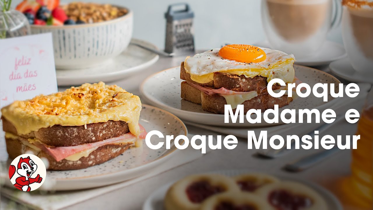 Croque Madame e Croque Monsieur - YouTube