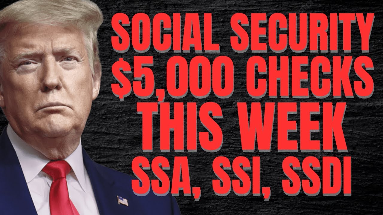 $5,000 Checks This Week For Social Security Beneficiaries | SSA, SSI ...