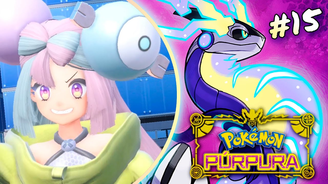 🔮POKÉMON PÚRPURA🔮: ¡COMBATE vs E-NIGMA, LÍDER DE GIMNASIO TIPO ...