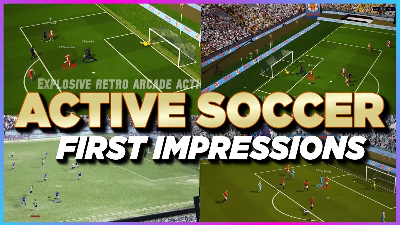 Active Soccer 2023 - First Impressions! Starting a Career Mode! - YouTube