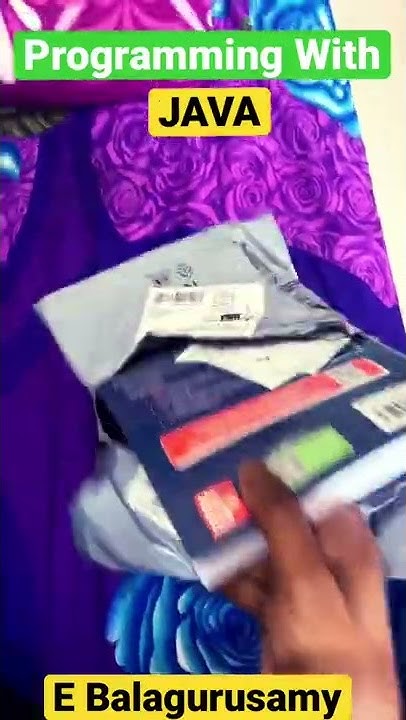 Best Book of Java Programming. Programming with JAVA By E Balagurusamy ♥️ || Best java book 📕 ...