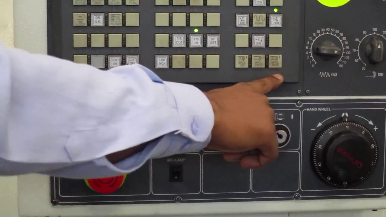 SPINDLE ROTATION OF CNC - YouTube