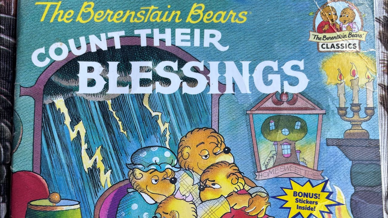 📚 The Berenstain Bears Count Their Blessings 🦃🍂🍁 by Stan and Jan ...