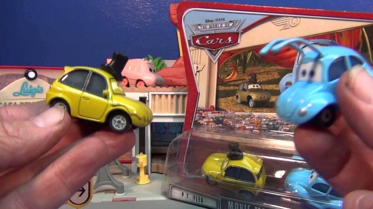 Disney/Pixar Cars Flik and Flea Movie Moments 2-pack - YouTube