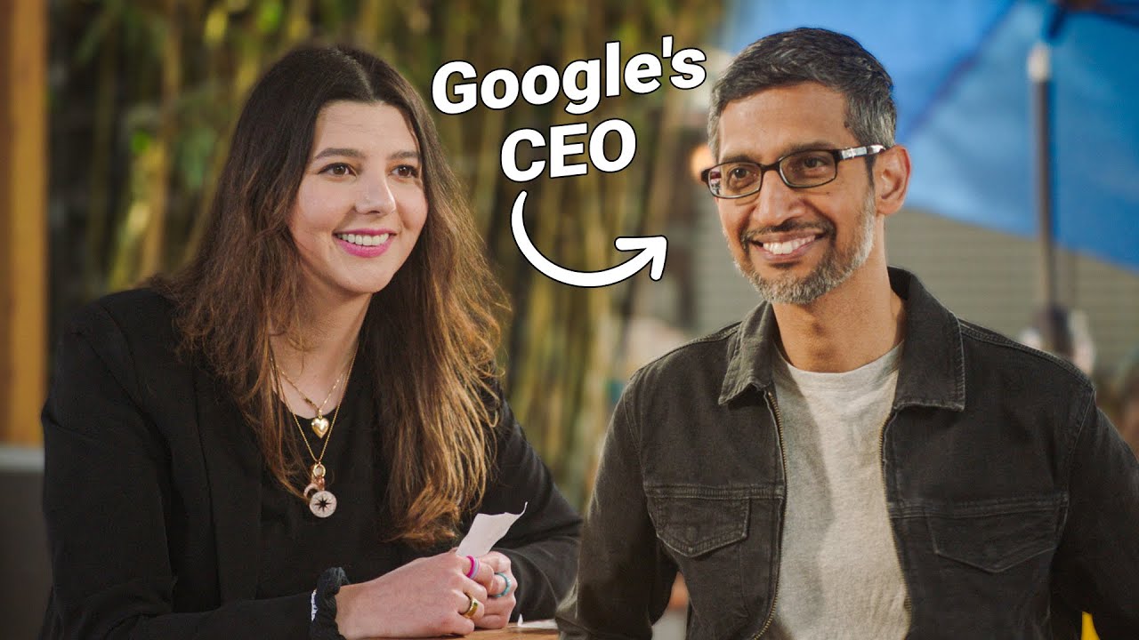 Talking Tech With Google CEO Sundar Pichai!! - YouTube