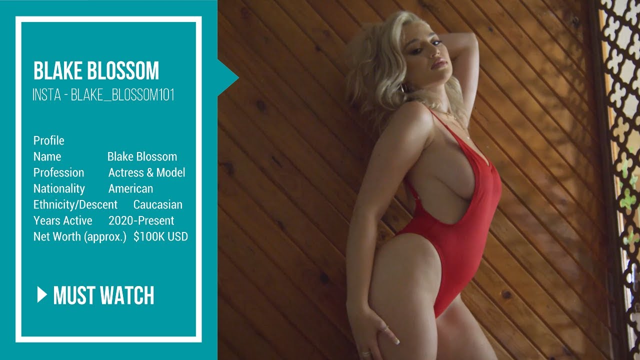 4K PhotoShoot With Blake Blossom | Model | - YouTube