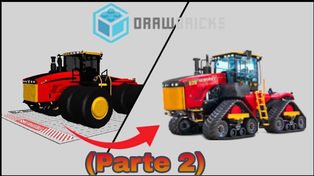 Installing Delta Track tracks on the Versatile 620 HP! - (Part 2) Draw ...