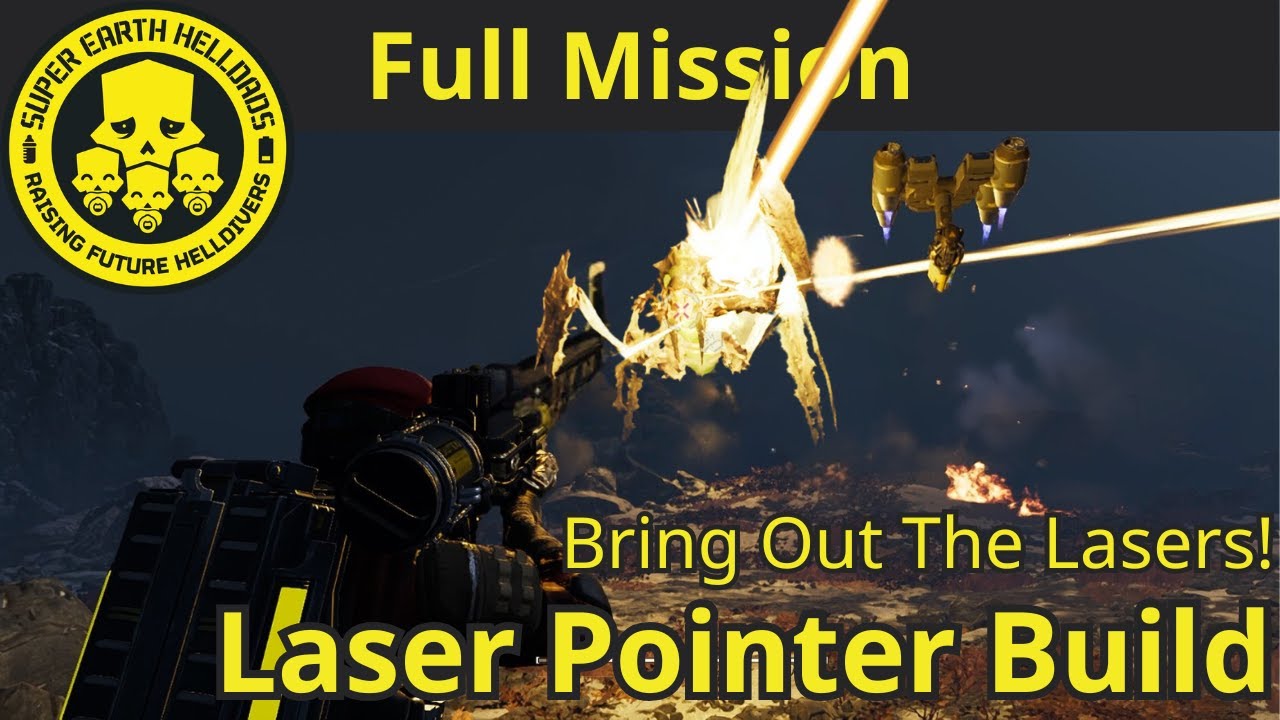 Helldivers 2 Laser Pointer Build D10 Gameplay, Full Clear, 0 Deaths | HellDads - YouTube