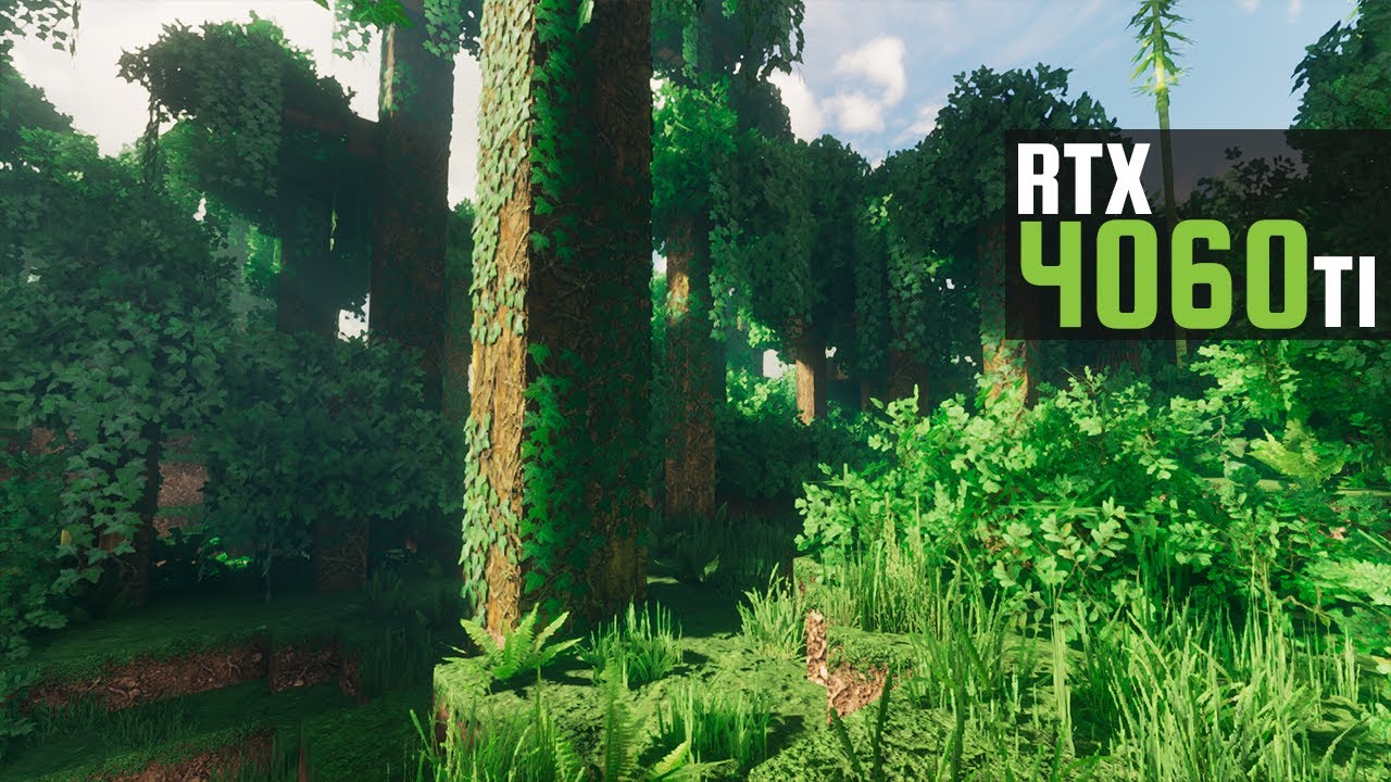 Ultra Realistic Minecraft | RTX 4060 ti + R5 5600 - YouTube